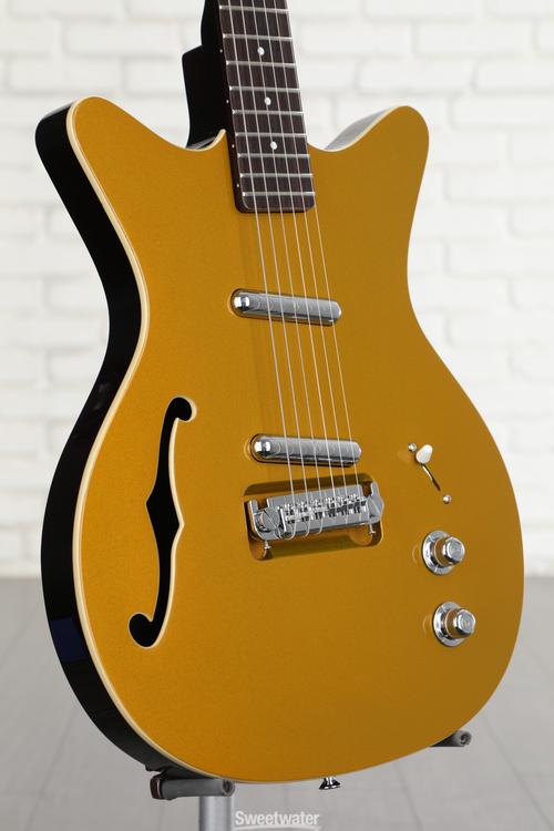 Danelectro Fifty Niner DC Semi-hollowbody Electric Guitar - Gold Top ...