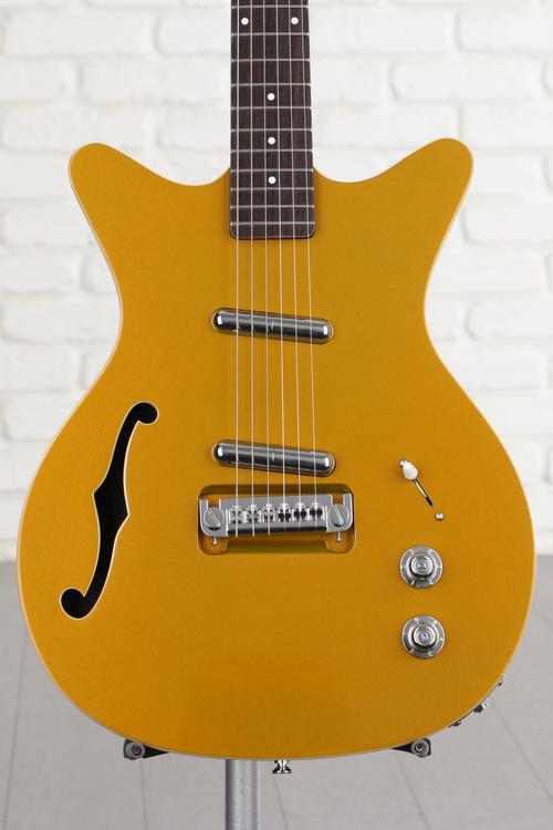 Danelectro Fifty Niner DC Semi-hollowbody Electric Guitar - Gold Top ...