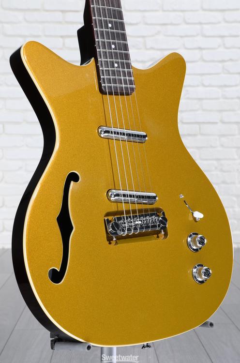 Danelectro Fifty Niner DC Semi-hollowbody Electric Guitar - Gold Top ...