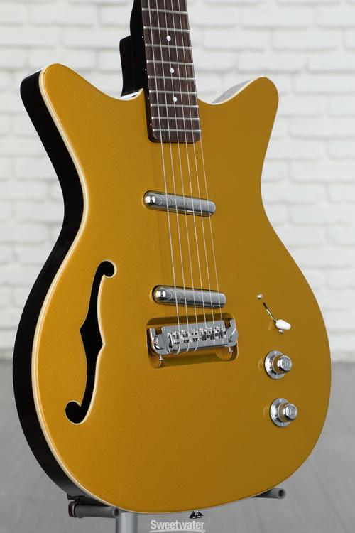 Danelectro Fifty Niner DC Semi-hollowbody Electric Guitar - Gold Top ...