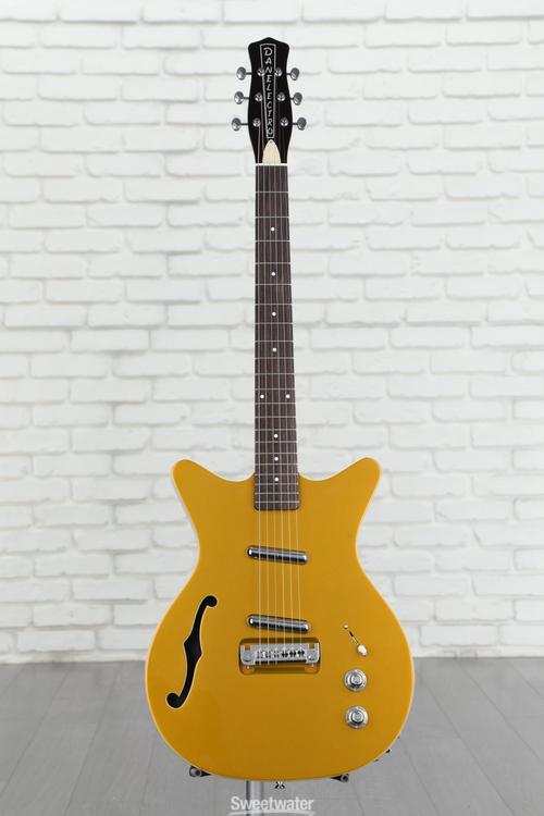 Danelectro Fifty Niner DC Semi-hollowbody Electric Guitar - Gold Top ...