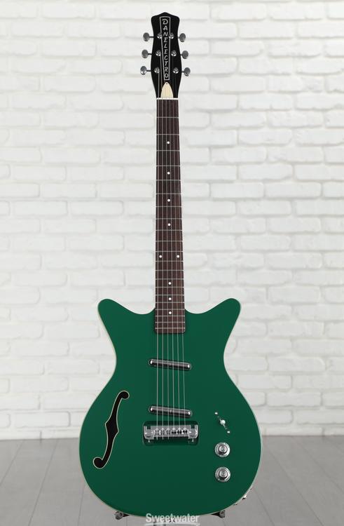 Danelectro Fifty Niner DC Semi-hollowbody Electric Guitar - Jade Top ...