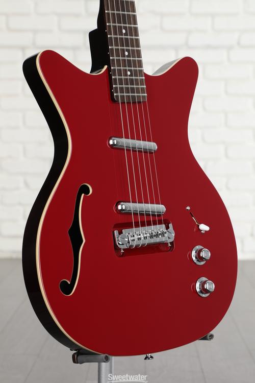 Danelectro Fifty Niner DC Semi-hollowbody Electric Guitar - Red Top ...
