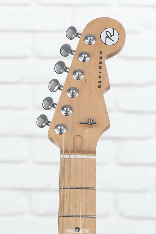 Reverend Six Gun HPP Electric Guitar - Periwinkle Burst | Sweetwater