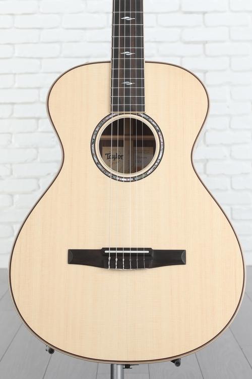 Taylor 812e-N Grand Concert Nylon String Guitar - Natural | Sweetwater