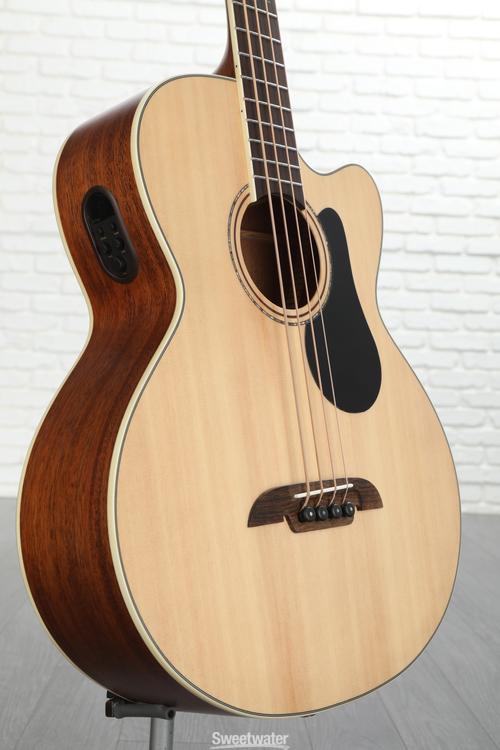 Alvarez AB60CE Acoustic-electric Bass Guitar - Natural | Sweetwater