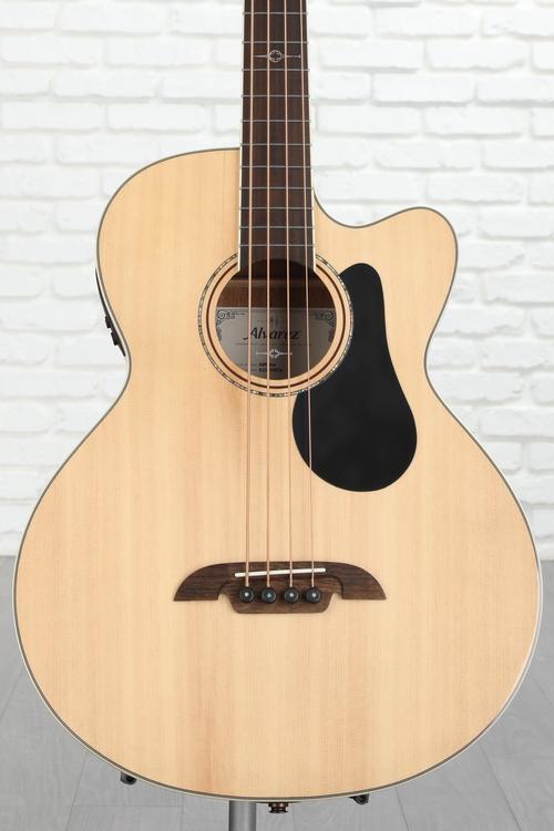 Alvarez AB60CE Acoustic-electric Bass Guitar - Natural | Sweetwater