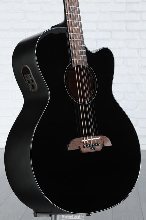 Alvarez ABT60ce 8-string Baritone Acoustic-electric Guitar - Black ...