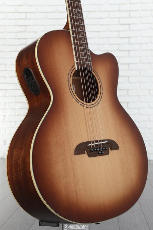 Alvarez ABT60ce Shadowburst 8-string Baritone Acoustic-electric Guitar ...