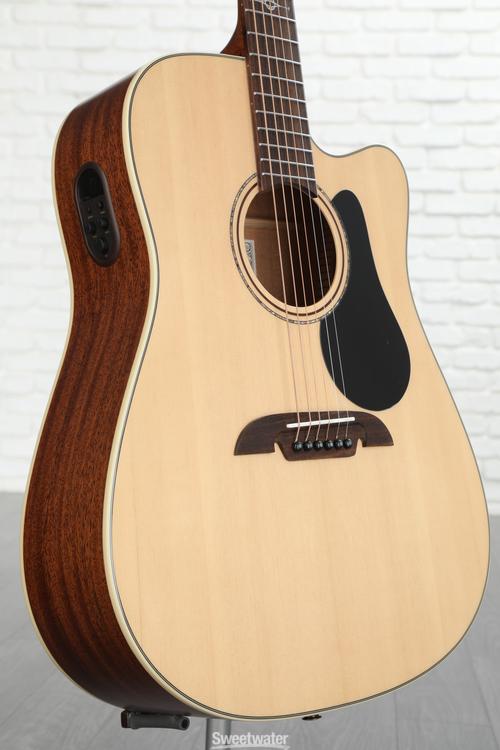 Alvarez AD60ce Acoustic-electric Guitar - Natural | Sweetwater