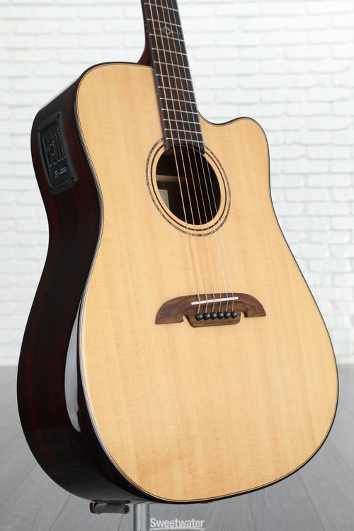 Alvarez ADE90CEAR Artist Elite 90 Dreadnought with Bevel Acoustic ...