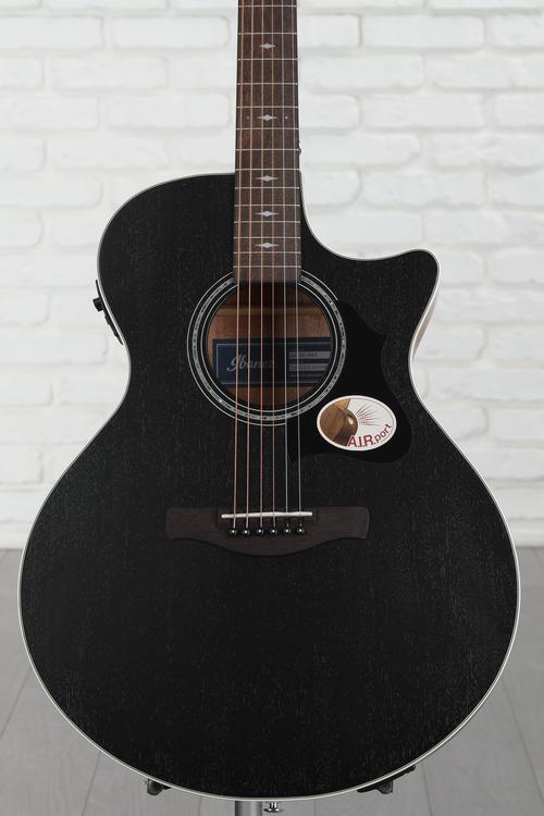 Ibanez AE140 Acoustic-electric Guitar - Weathered Black | Sweetwater
