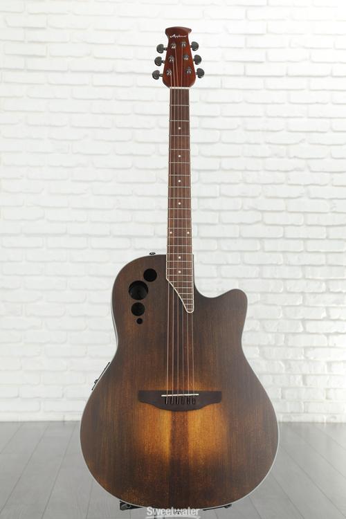 Ovation Applause AE44-7S Mid-depth Acoustic-electric Guitar - Vintage ...