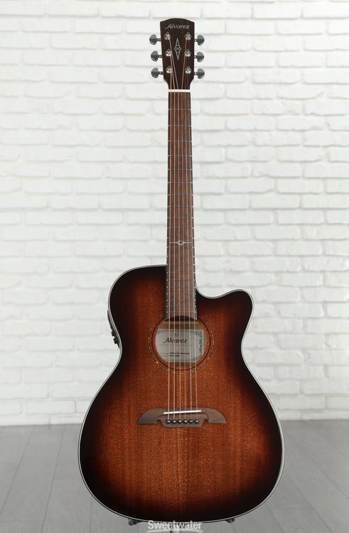Alvarez AF66ce Shadowburst Acoustic-electric Guitar - Shadowburst ...