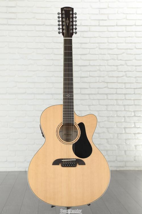 Alvarez AJ80ce 12-string Acoustic-electric Guitar - Natural | Sweetwater