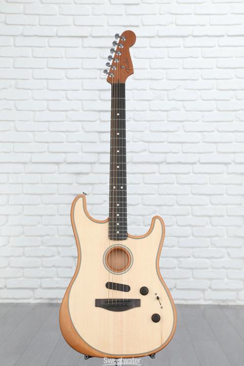 Fender American Acoustasonic Stratocaster Acoustic-electric Guitar ...