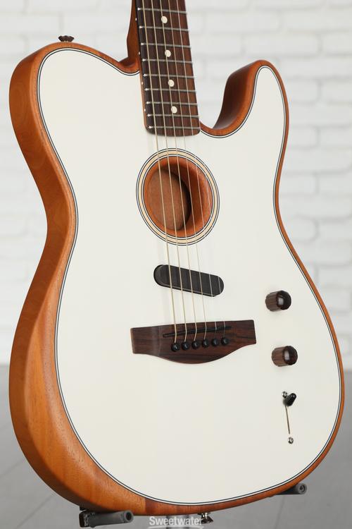 Fender Acoustasonic Player Telecaster Acoustic-electric Guitar - Arctic ...
