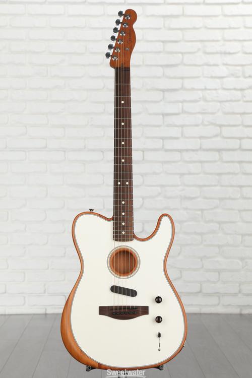 Fender Acoustasonic Player Telecaster Acoustic-electric Guitar - Arctic ...