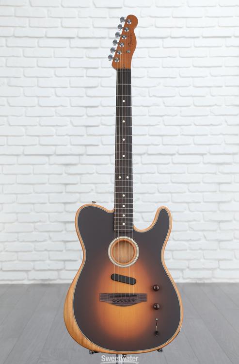 Fender Acoustasonic Player Telecaster Acoustic-electric Guitar - Shadow ...