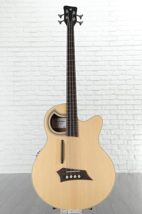 Warwick RockBass Alien Deluxe Hybrid Thinline Acoustic-electric Bass ...