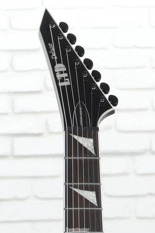 ESP LTD Arrow-1007 EverTune 7-string Baritone Electric Guitar - Black ...