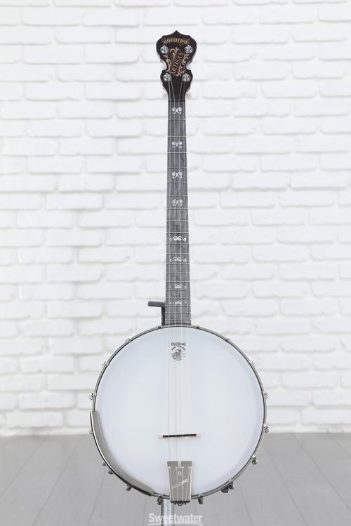 Deering Artisan Goodtime 19-fret Tenor Banjo - Dark Red Mahogany Satin ...