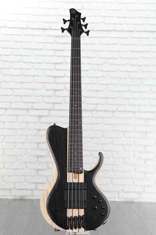Ibanez Bass Workshop Btb865sc 5 String Bass Guitar Weathered Black