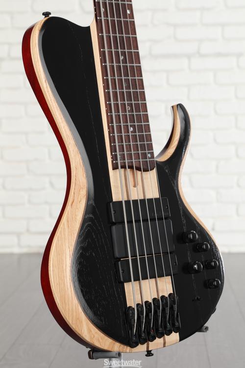 Ibanez Bass Workshop BTB866SC 6-string Bass Guitar - Weathered Black ...