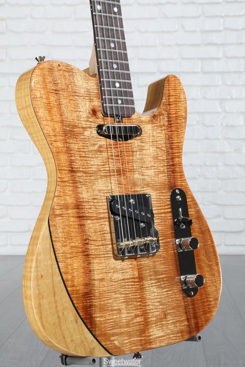 Larrivee Baker-T Pro Electric Guitar - Natural Hawaiian Koa | Sweetwater