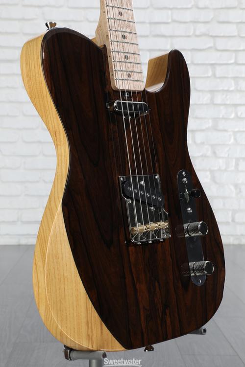 Larrivee Baker-T Pro Electric Guitar, "Deep U" Neck - Natural Ziricote ...