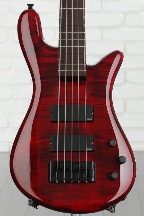 Spector Bantam 5 Bass Guitar - Black Cherry | Sweetwater