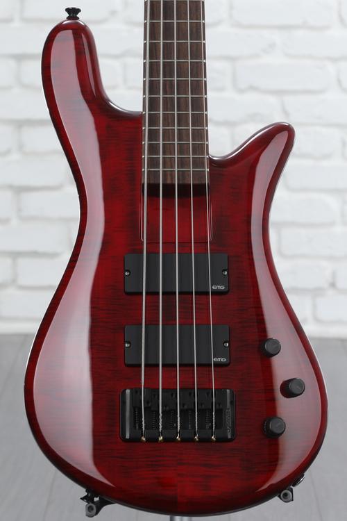 Spector Bantam 5 Bass Guitar - Black Cherry | Sweetwater