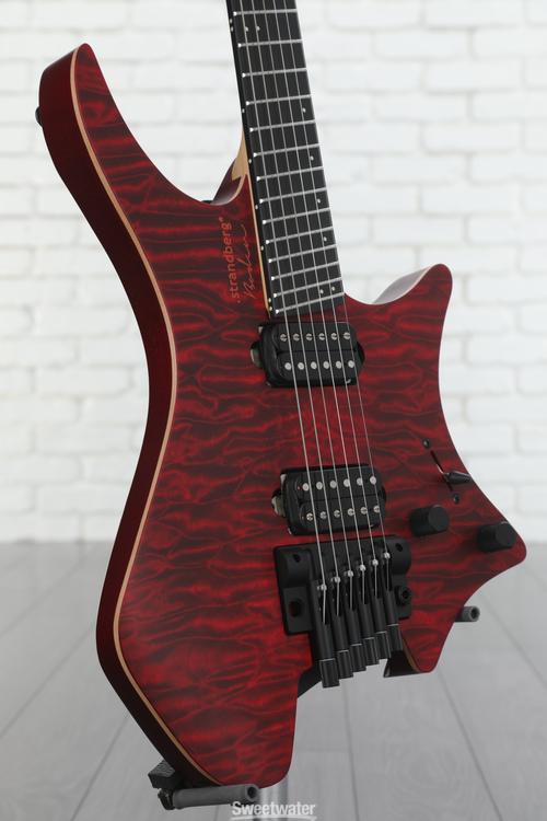 Strandberg Boden Prog NX 6 Electric Guitar - Lava Red | Sweetwater