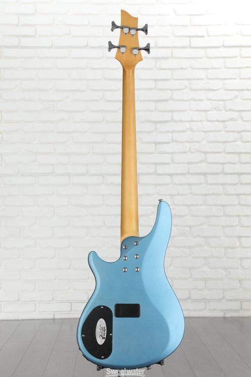 Schecter C-4 Deluxe Bass Guitar - Satin Metallic Blue | Sweetwater