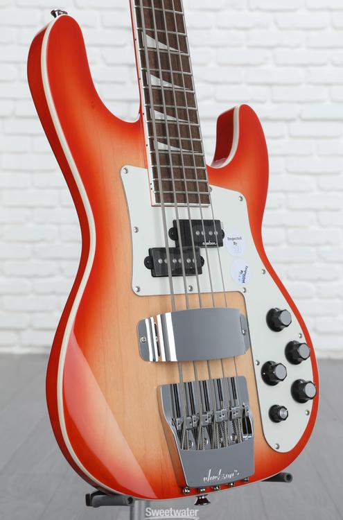 Jackson X Series Concert Bass CBXNT DX V Bass Guitar - Fireburst ...