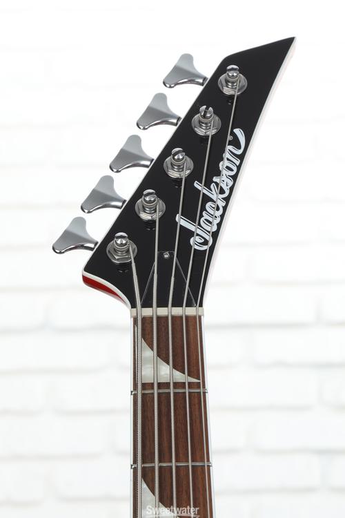 Jackson X Series Concert Bass CBXNT DX V Bass Guitar - Fireburst ...