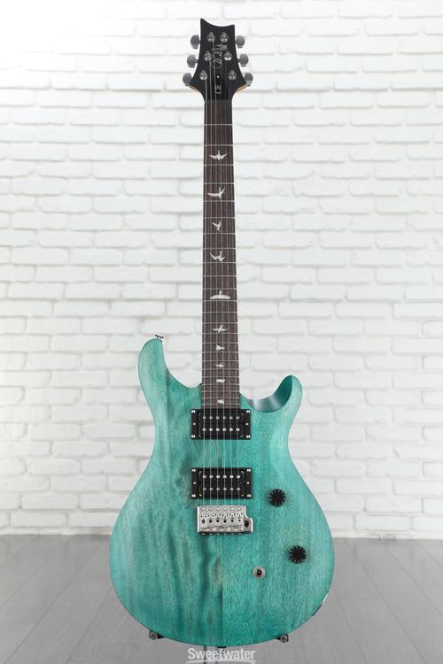 PRS SE CE 24 Standard Satin Electric Guitar- Turquoise Satin | Sweetwater