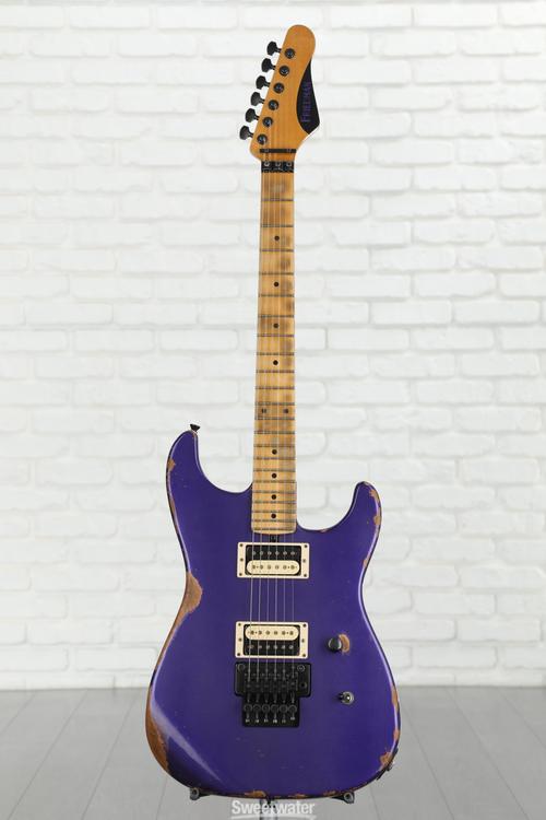 Friedman Cali Aged Electric Guitar - Purple Metallic with Maple ...