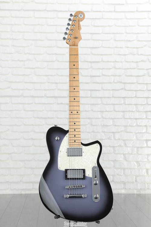 Reverend Charger HB Solidbody Electric Guitar - Periwinkle Burst ...