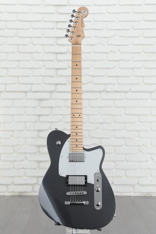 Reverend Charger HB Solidbody Electric Guitar - Gunmetal | Sweetwater