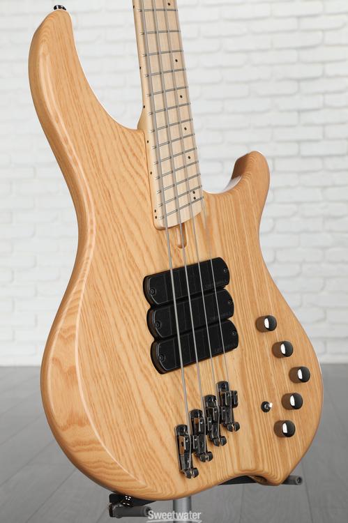 Dingwall Guitars Combustion 4-string Electric Bass - Natural Ash with ...