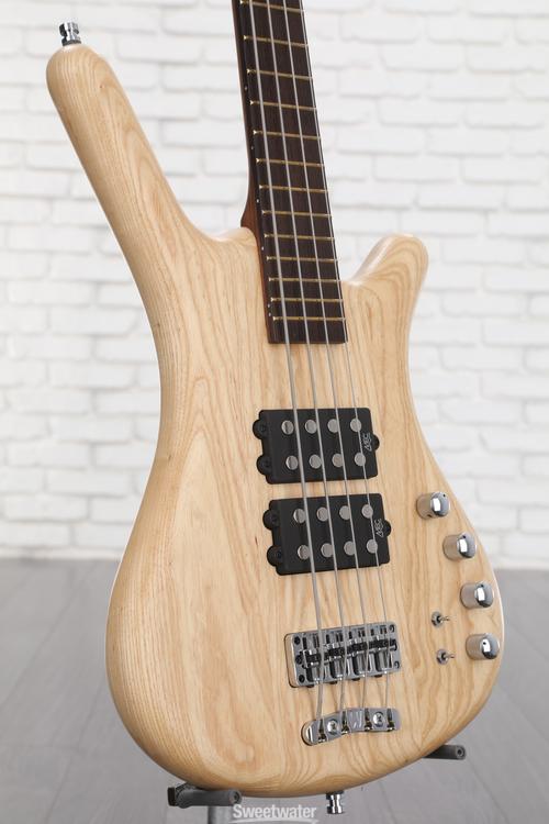 Warwick Pro Series Corvette $$ Electric Bass Guitar - Natural | Sweetwater