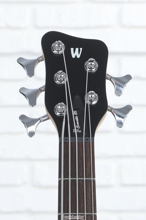 Warwick RockBass Corvette $$ 5-string Electric Bass Guitar - Honey ...