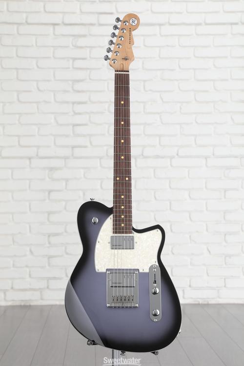 Reverend Crosscut Solidbody Electric Guitar - Periwinkle Burst | Sweetwater