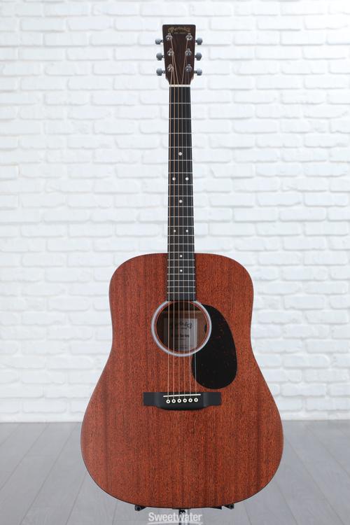 Martin D-10E Road Series - Natural Sapele | Sweetwater