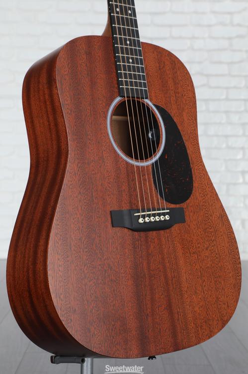 Martin D-10E Road Series - Natural Sapele | Sweetwater
