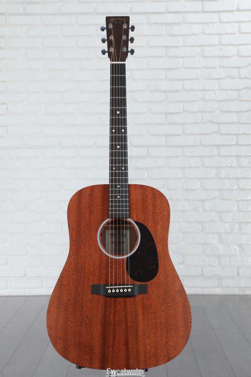 Martin D-10E Road Series - Natural Sapele | Sweetwater