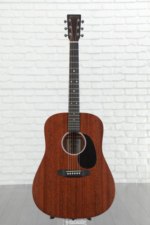 Martin D-10E Road Series - Natural Sapele | Sweetwater