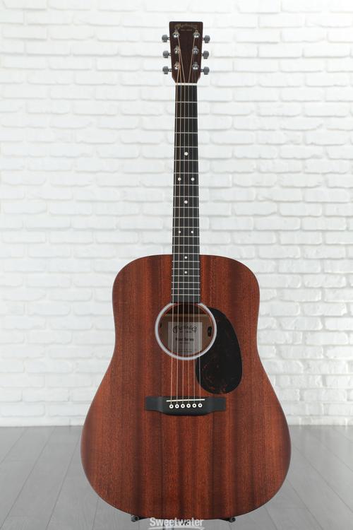 Martin D-10E Road Series - Natural Sapele | Sweetwater