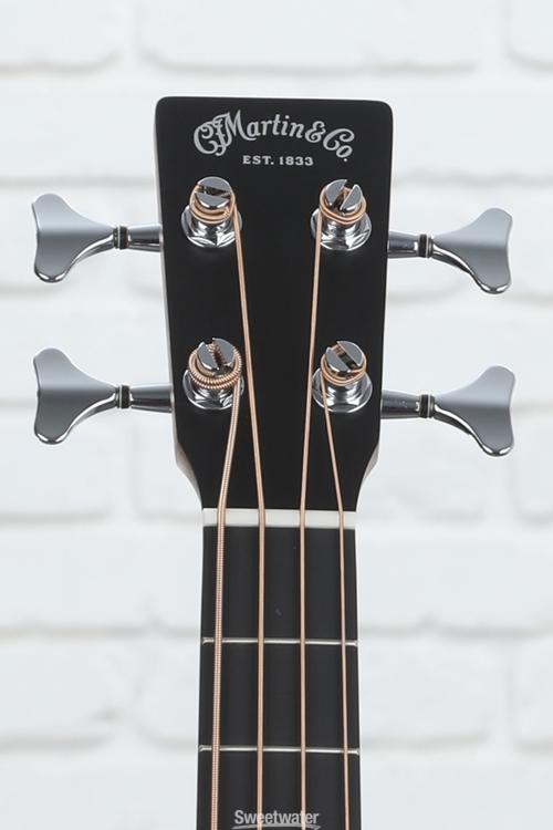 Martin D Jr-10E Acoustic-Electric Bass Guitar - Satin | Sweetwater
